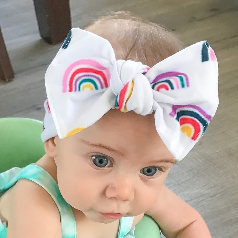 U PICK Cotton Head Wrap Bow Headband. Baby Girl Newborn - Etsy