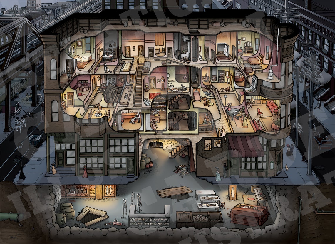 H. H. Holmes Murder Castle 1000 Piece Jigsaw Puzzle | Etsy