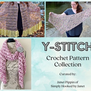 7 Crochet Patterns Bundle | PDF CROCHET PATTERN | Y-stitch Crochet ...