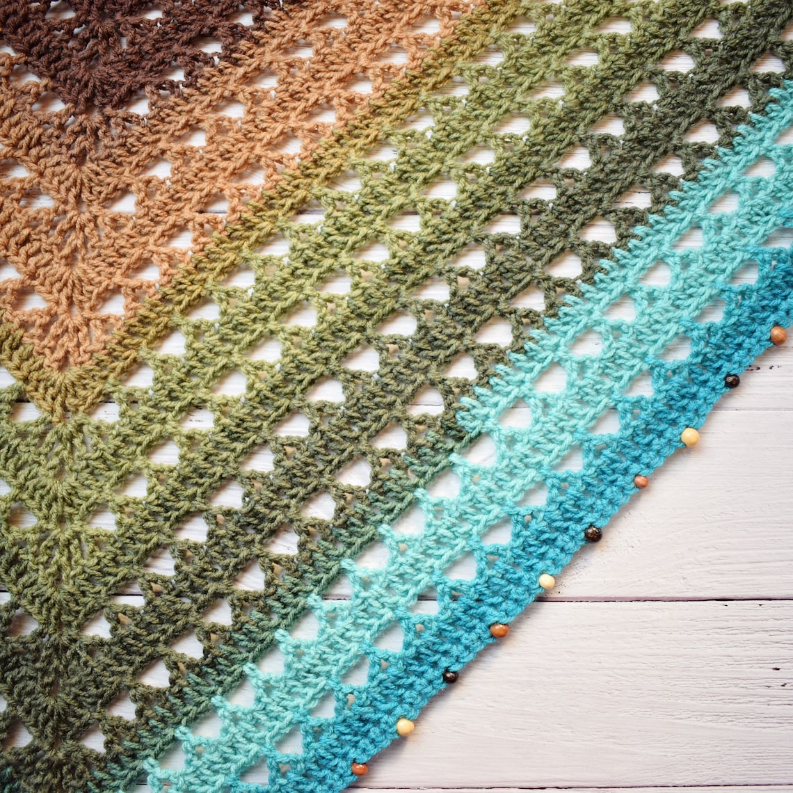 Crochet Triangle Shawl Pattern | CROCHET PATTERN | Cozy Warm Shawl ...