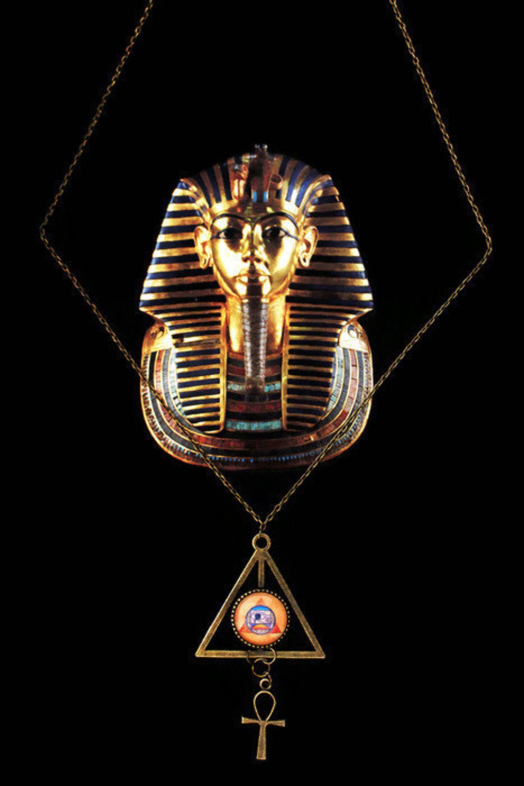 Necklace Symbol of Egypt (pyramid) - Etsy