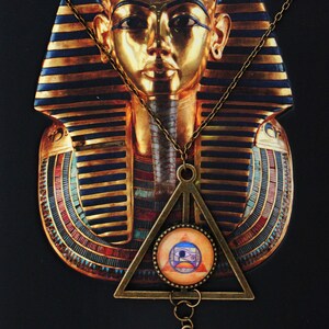 Necklace Symbol of Egypt (pyramid) - Etsy
