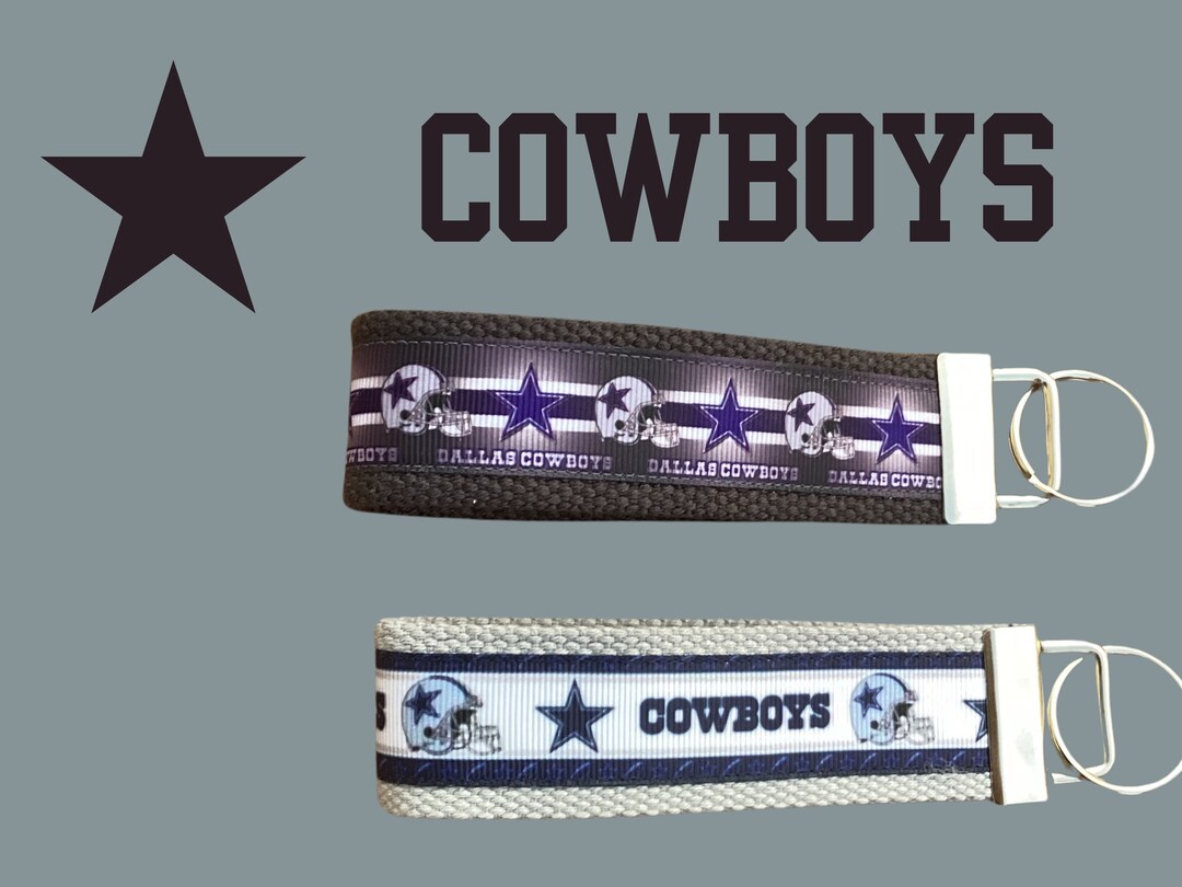 Dallas Cowboys Inspired Key Fob - Etsy