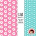Love and Flowers Digital Paper Set Digital Paper Pack Instant - Etsy