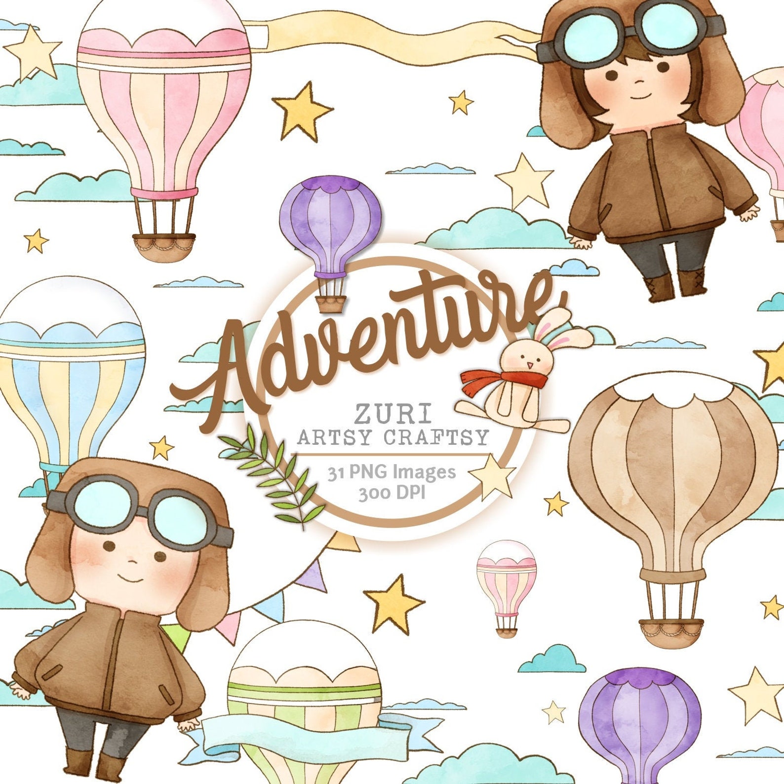 Adventure Clipart Set Clipart Digital Images Digital Clipart - Etsy