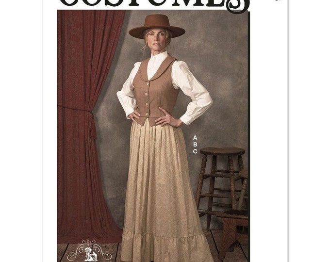Prairie Western Dress, Colonial Skirt, Lady Peasant, Pioneer Woman ...