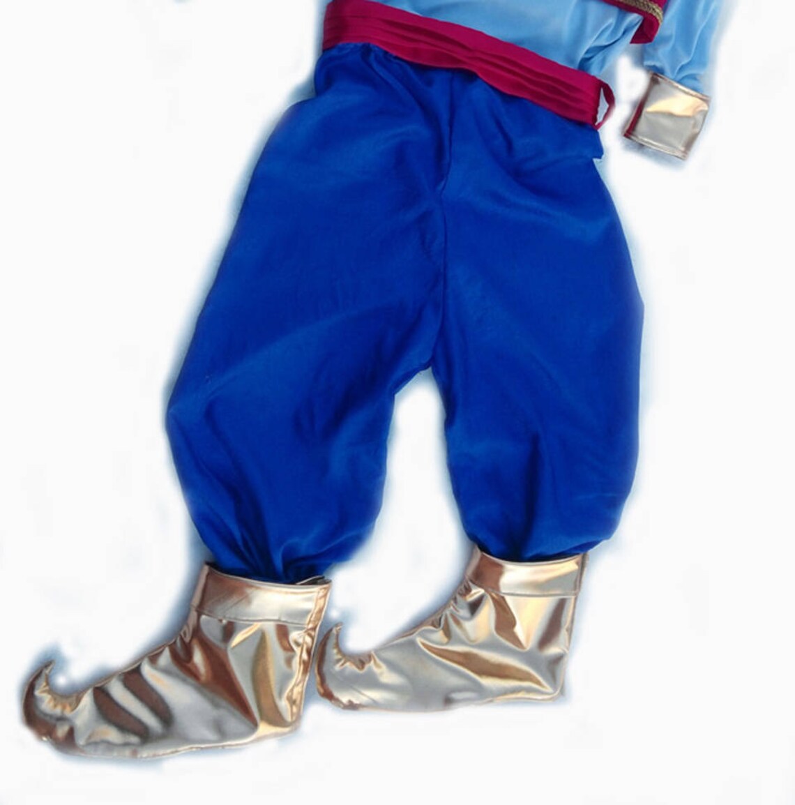 Genie Costume Gold Slippers Aladdin Photo Prop Toddler - Etsy