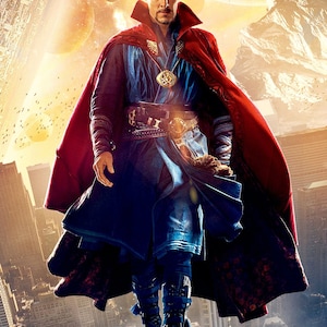 Dr Strange Costume Pattern, Man Cape, Tunic Vest, Belt, Marvel Super ...