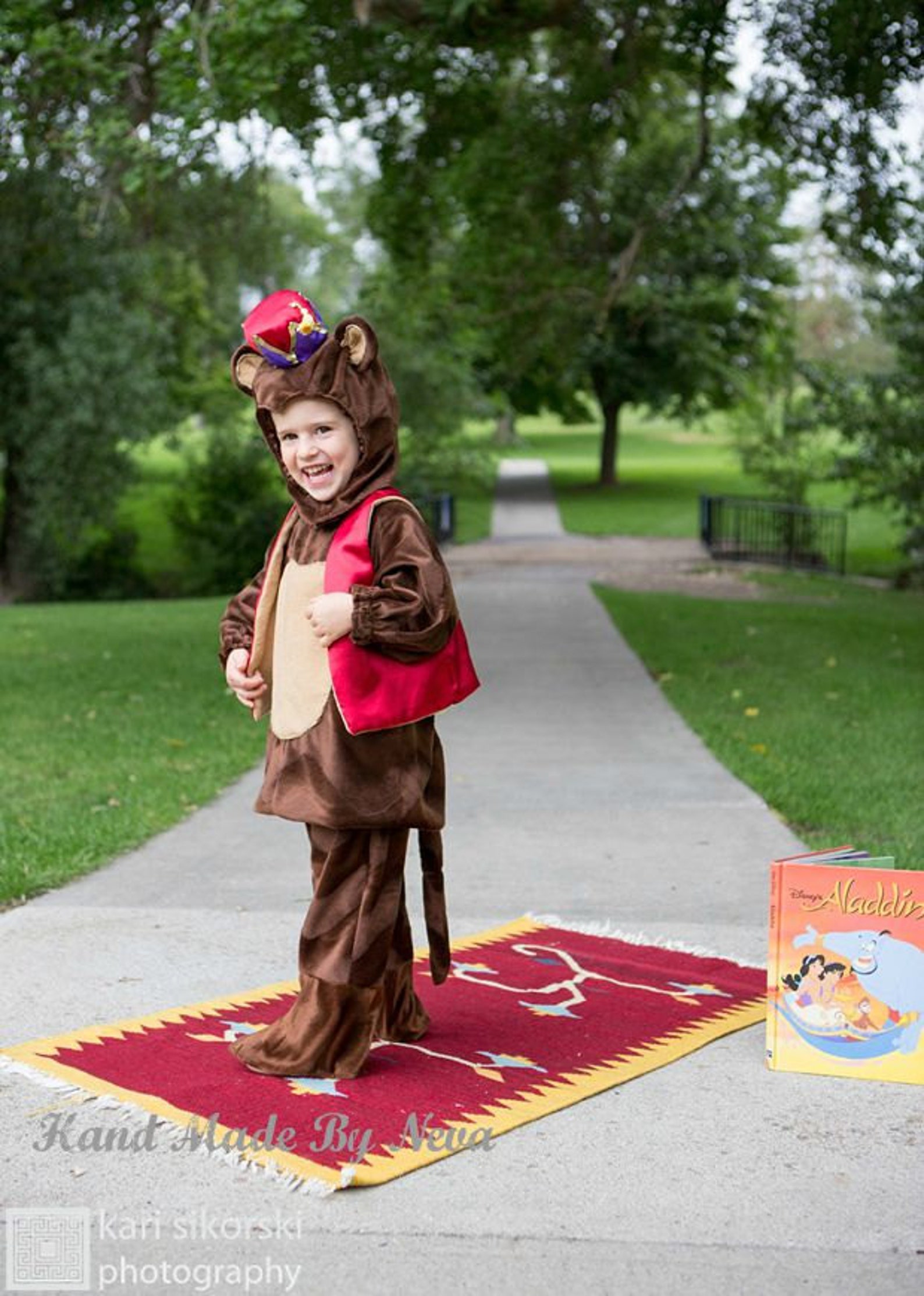 Aladdin Abu Costume Monkey Costume Boy or Girl Furry Minky | Etsy