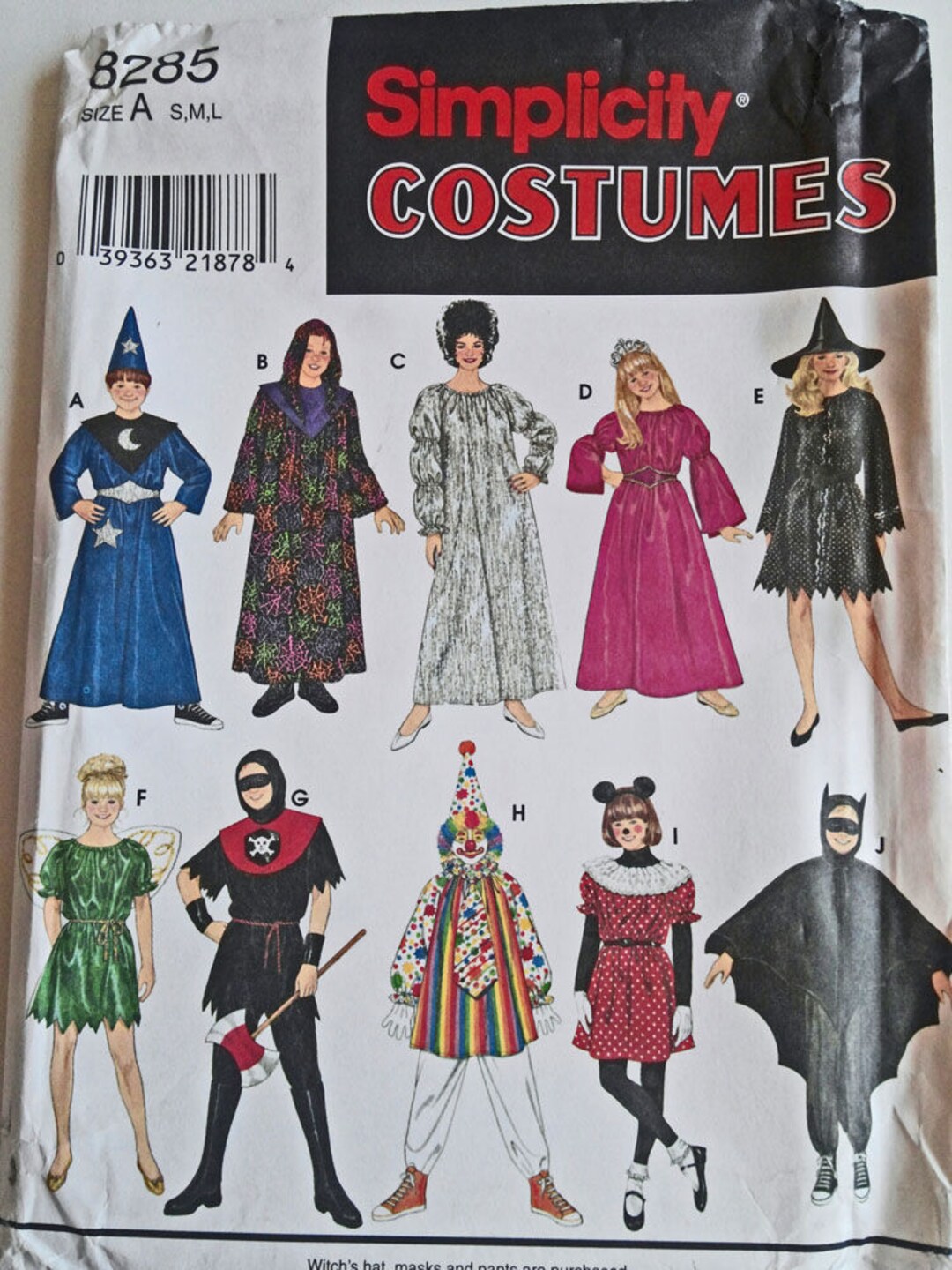 Batman Minnie Mouse Child Witch Clown Fairy Ax Man - Etsy