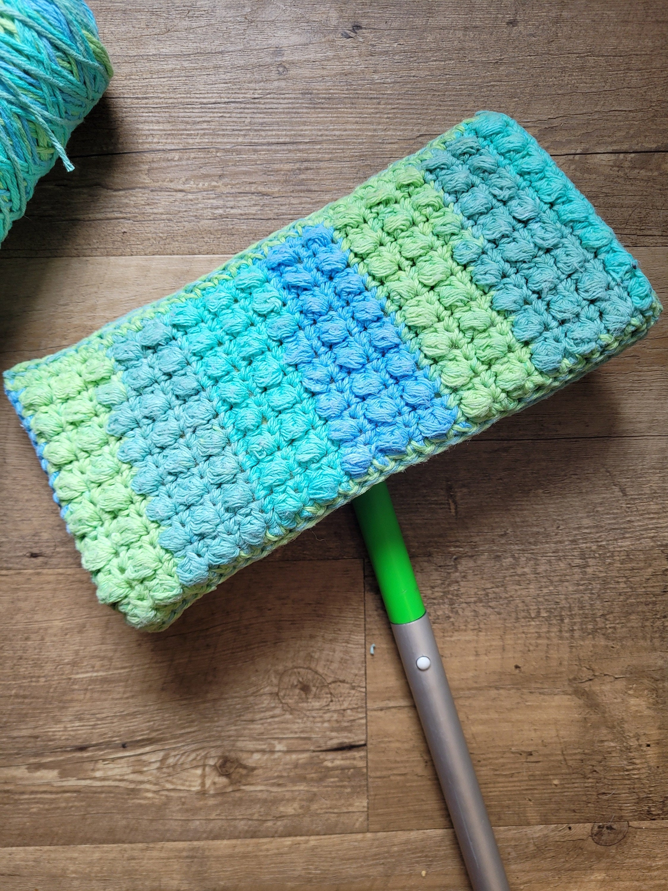 Bean Stitch Swifter Cover Crochet Pattern Crochet Swiffer Cover Pattern ...