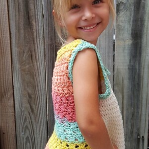 Crochet Time Out Tank Pattern Digital Download Crochet Pattern for Kids ...
