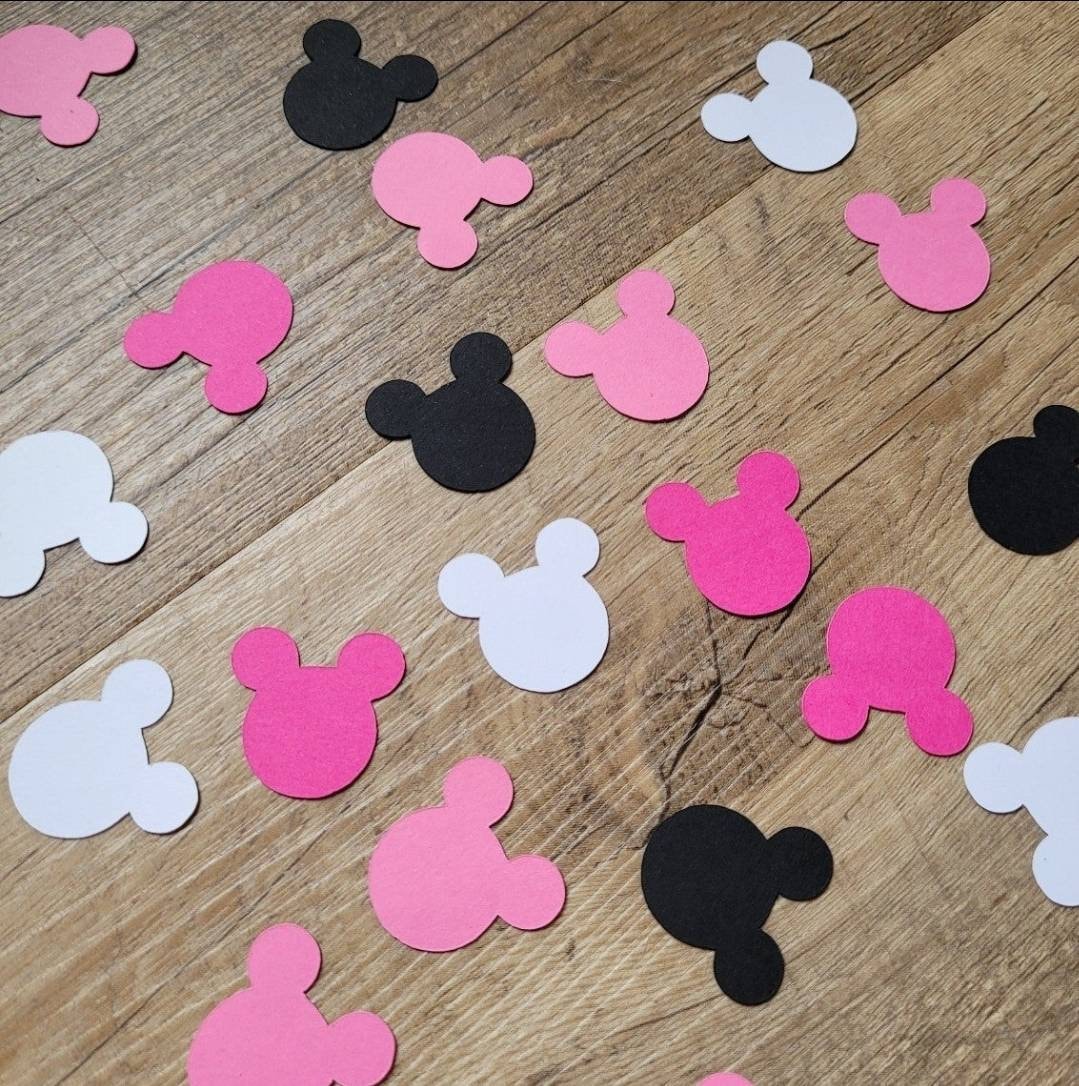 Minnie Mouse Birthday Party Confetti for Oh Twodles Birthday Toodles ...