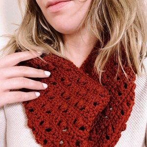 Crochet Dots and Dash Cowl and Infinity Scarf Pattern / Digital ...