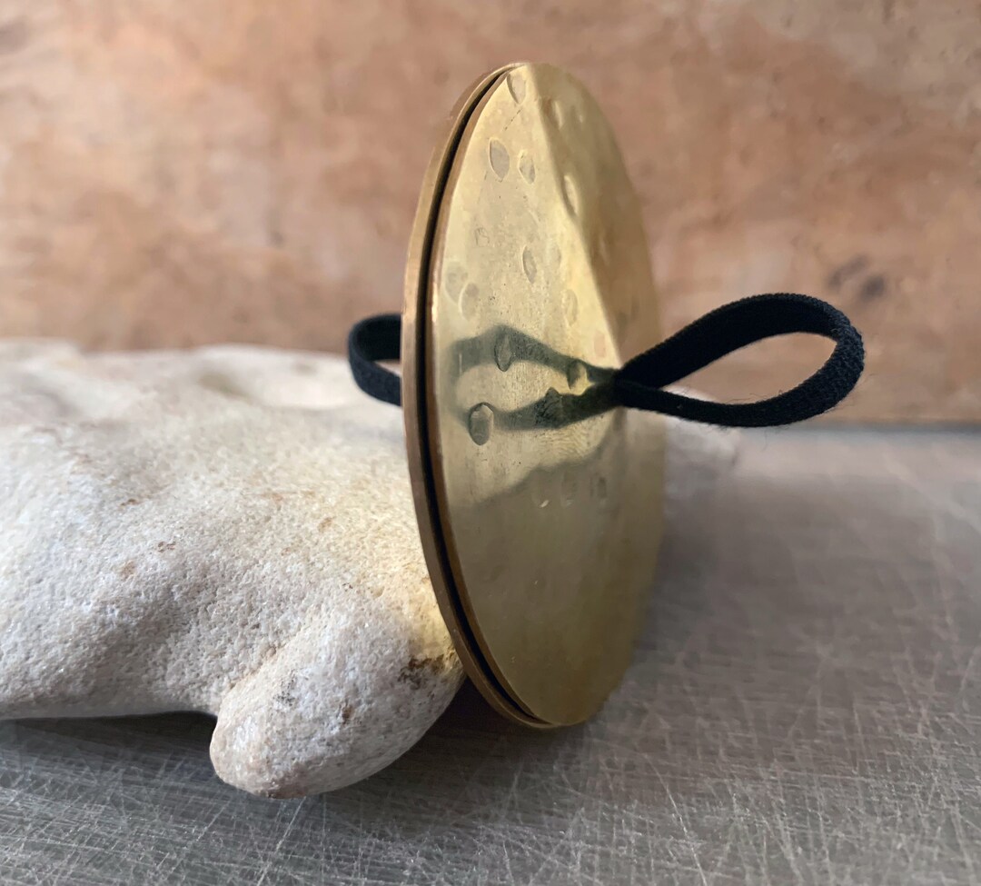 Finger Cymbals Bronze Zills Hammered Forged Brass Zils by - Etsy