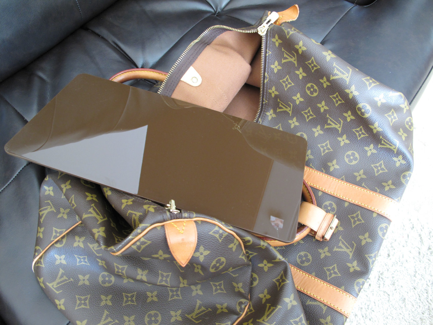 Cocoa Brown Keepall 45 Base Shaper for Louis Vuitton Duffel Bag Custom ...