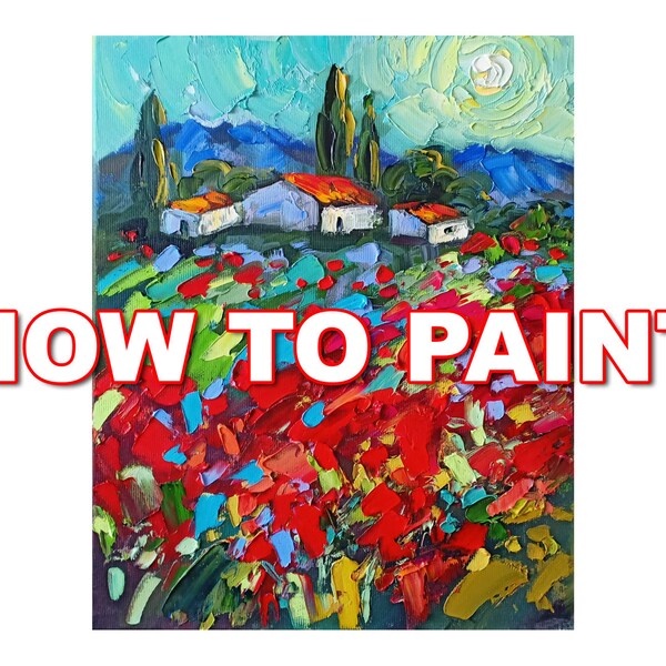 Impasto Paintings - Etsy