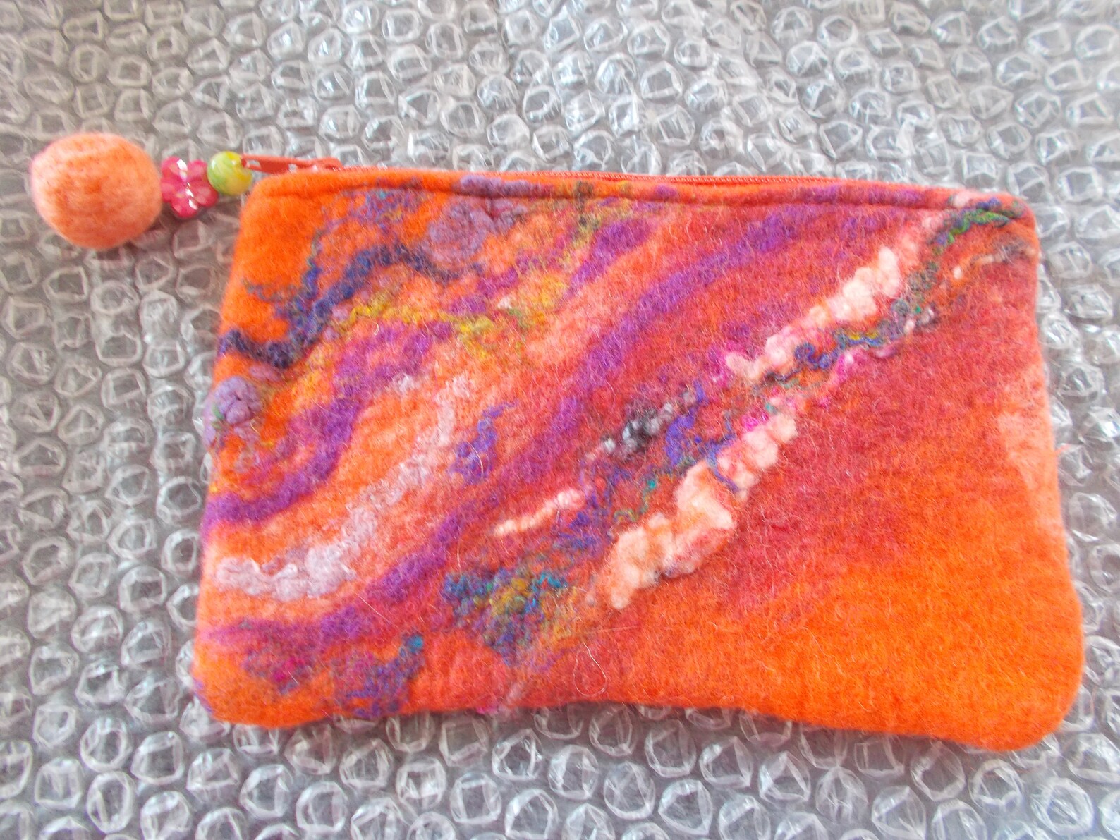 Felt Pouch Felt Little Bag Handmade Pouch Woman Little Bag - Etsy