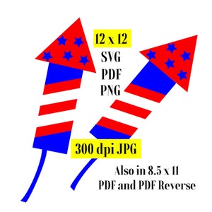 Patriotic Celebration Image and Cut File Bundle July 4th USA Svg Png ...