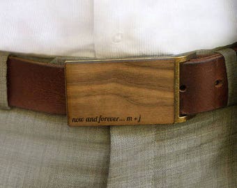 Wooden belt buckle | Etsy