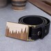 Pine Tree Belt Buckle, Wooden Forest Belt Buckle, Custom Belt Buckle ...