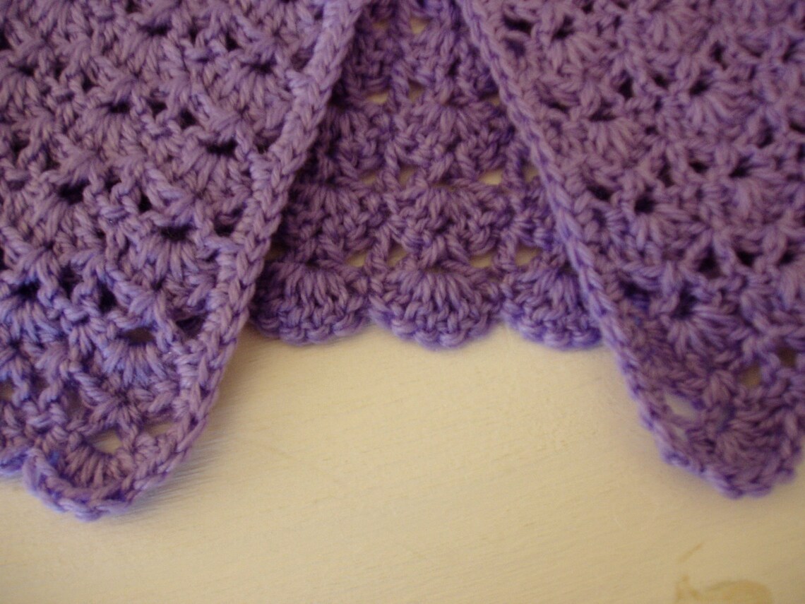 Colorful Purple Sleeveless Sweater W/ a Pretty Purple Rose | Etsy