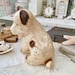 Puppy Dog Figure, Chalkware Terrier, Carnival Prize for Child’s Room - Etsy