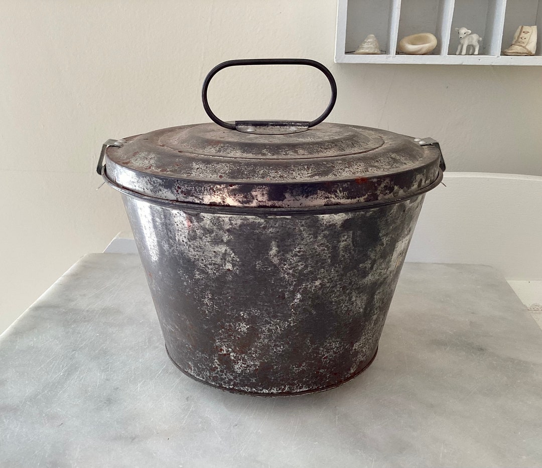Antique Pudding Mold, Tin - Etsy