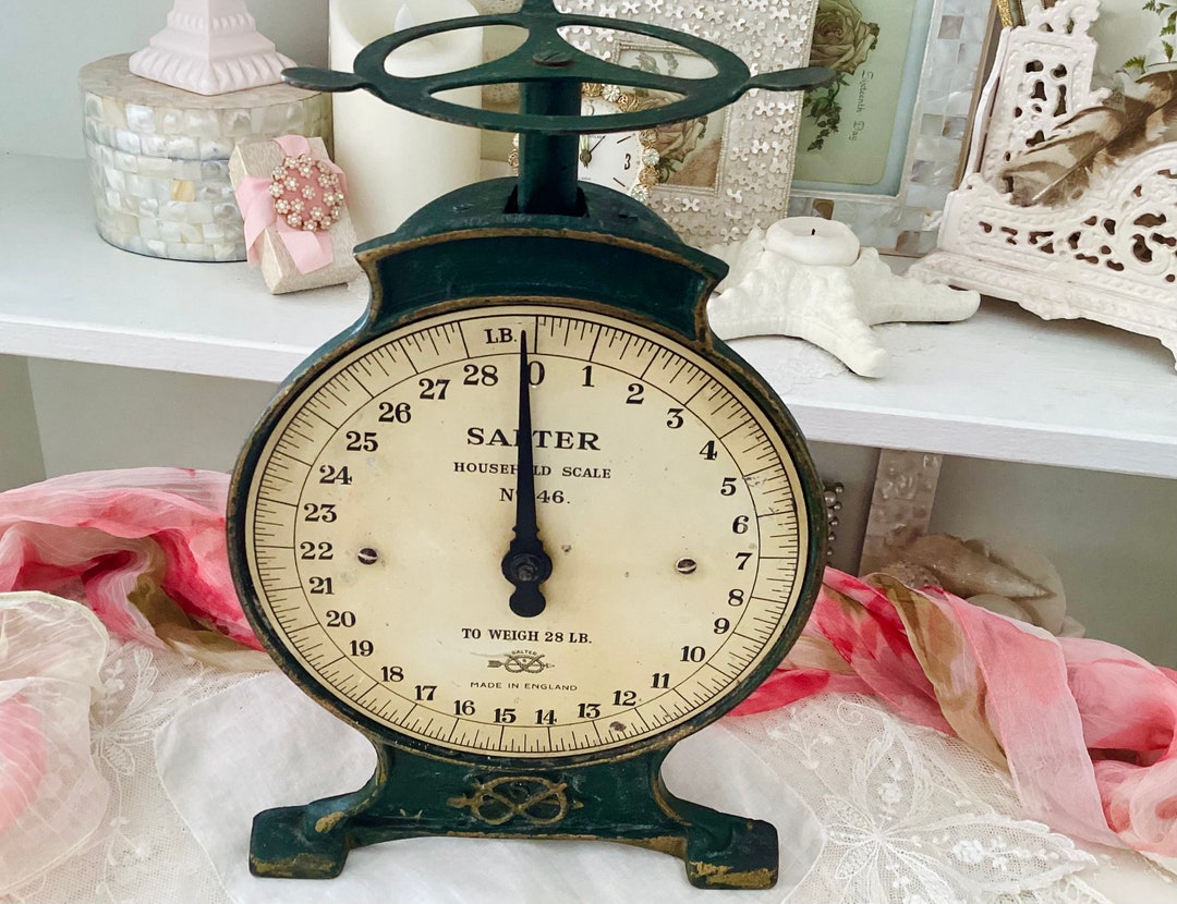 Salter Countertop Balance Scale Kitchen, UK Registered Design, Green ...