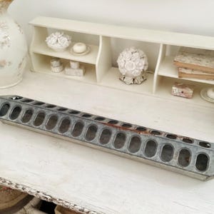 Vintage Galvanized Chicken Feeder Farm Home Primitives Cottage Bird ...