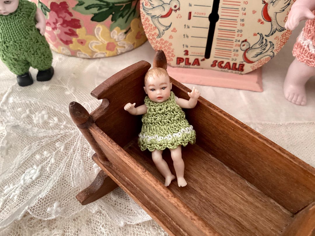 Miniature Heidi Ott Vintage Baby Boy Doll Infant 1:12 Vintage 2 ...