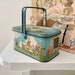 Antique Peter Rabbit Tin Basket - Tin Deco Box - Etsy