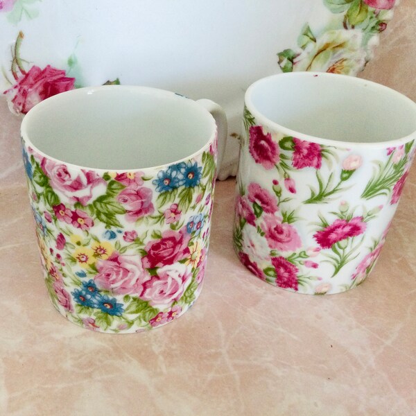 Chintz Tea Cup - Etsy