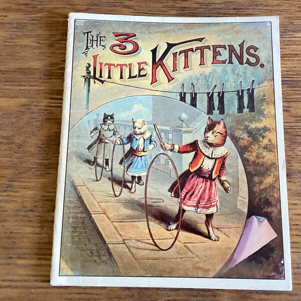 Three Little Kittens Book Vintage - Etsy Australia