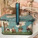 Antique Peter Rabbit Tin Basket - Tin Deco Box - Etsy