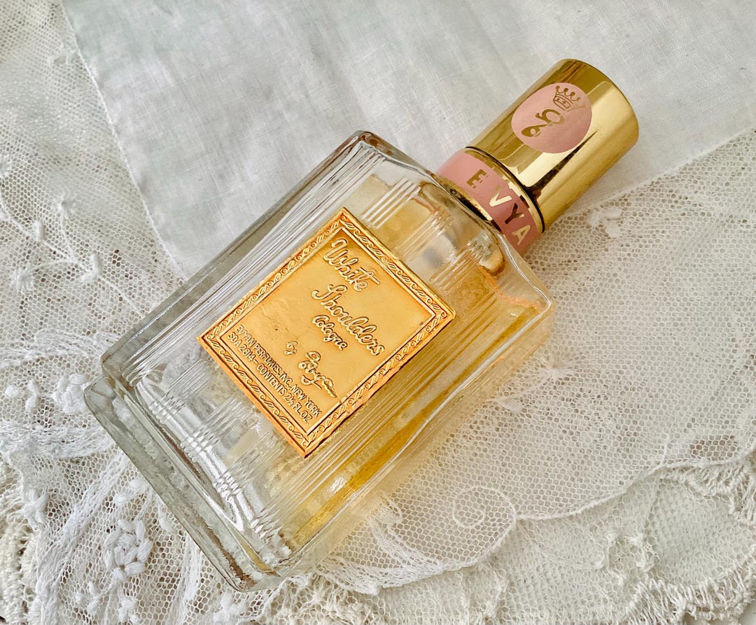 Evyan Perfumes Inc, Evyan White Shoulders Perfume Bottle, Vintage, 2.5 ...