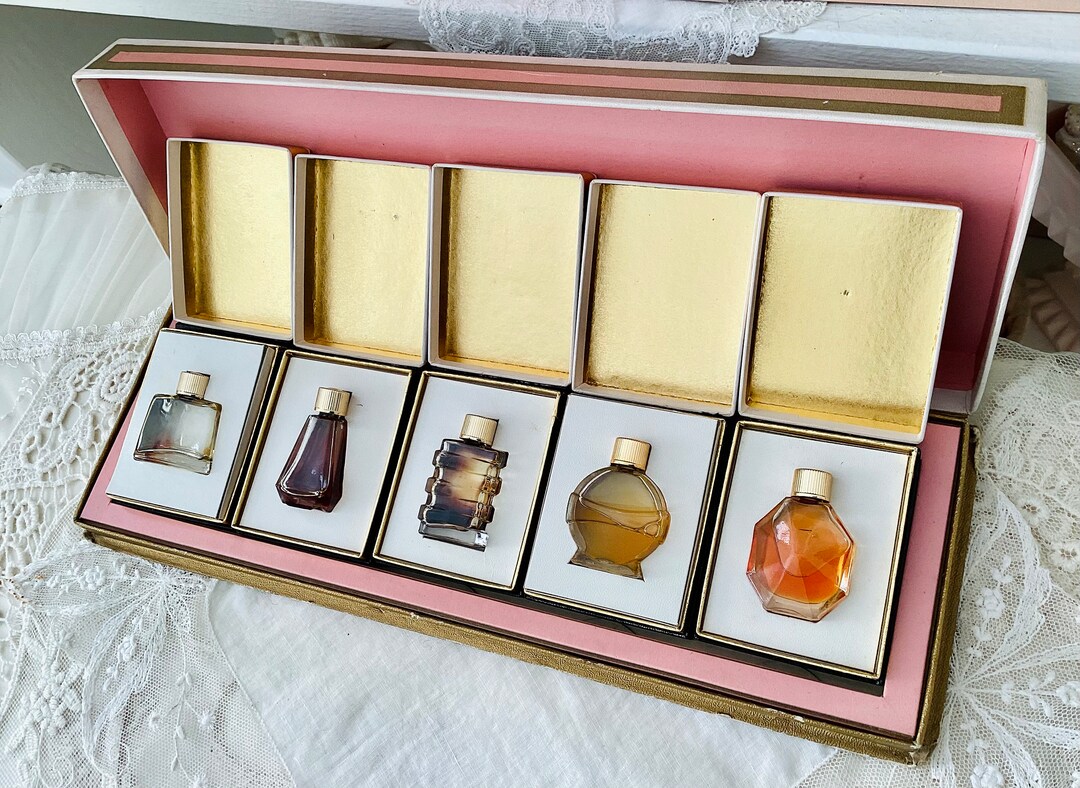 Ciro Antique Perfume Bottle Set, Original Box, Parfum - Etsy