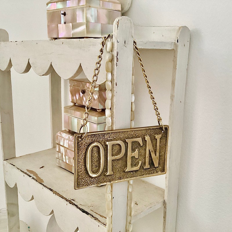 Vintage Open Sign - Etsy