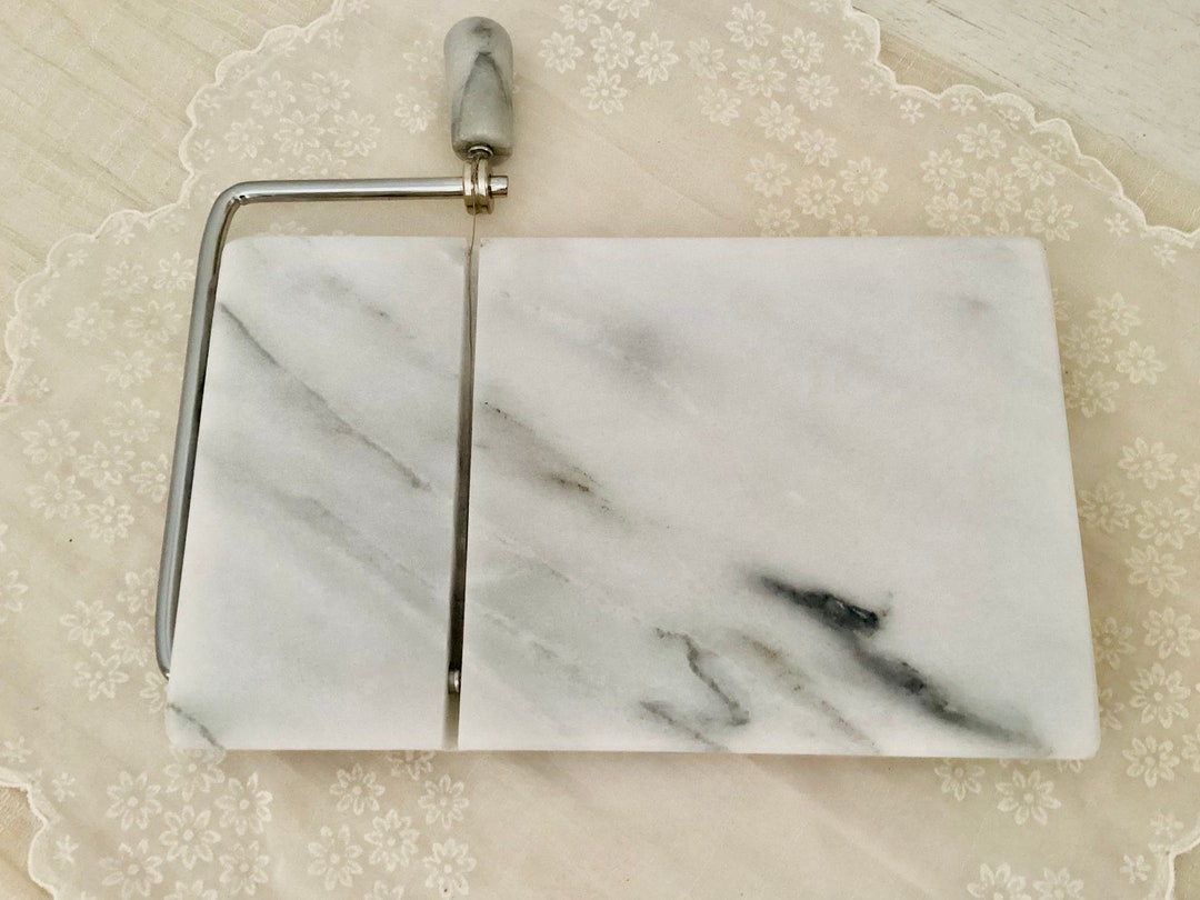 Marble Cheese Cutting Board With Metal Thread Cheese Platter Cheese ...