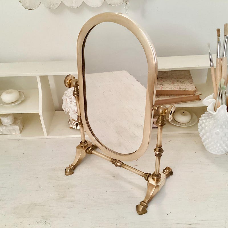 Antique Standing Mirror - Etsy