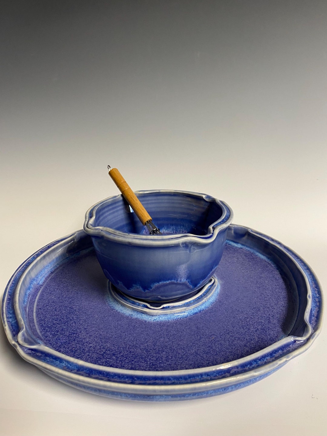 Purple Chip and Dip Platter - Etsy