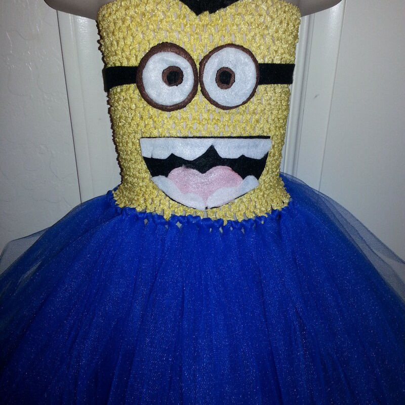 Minion Tutu Dress - Etsy