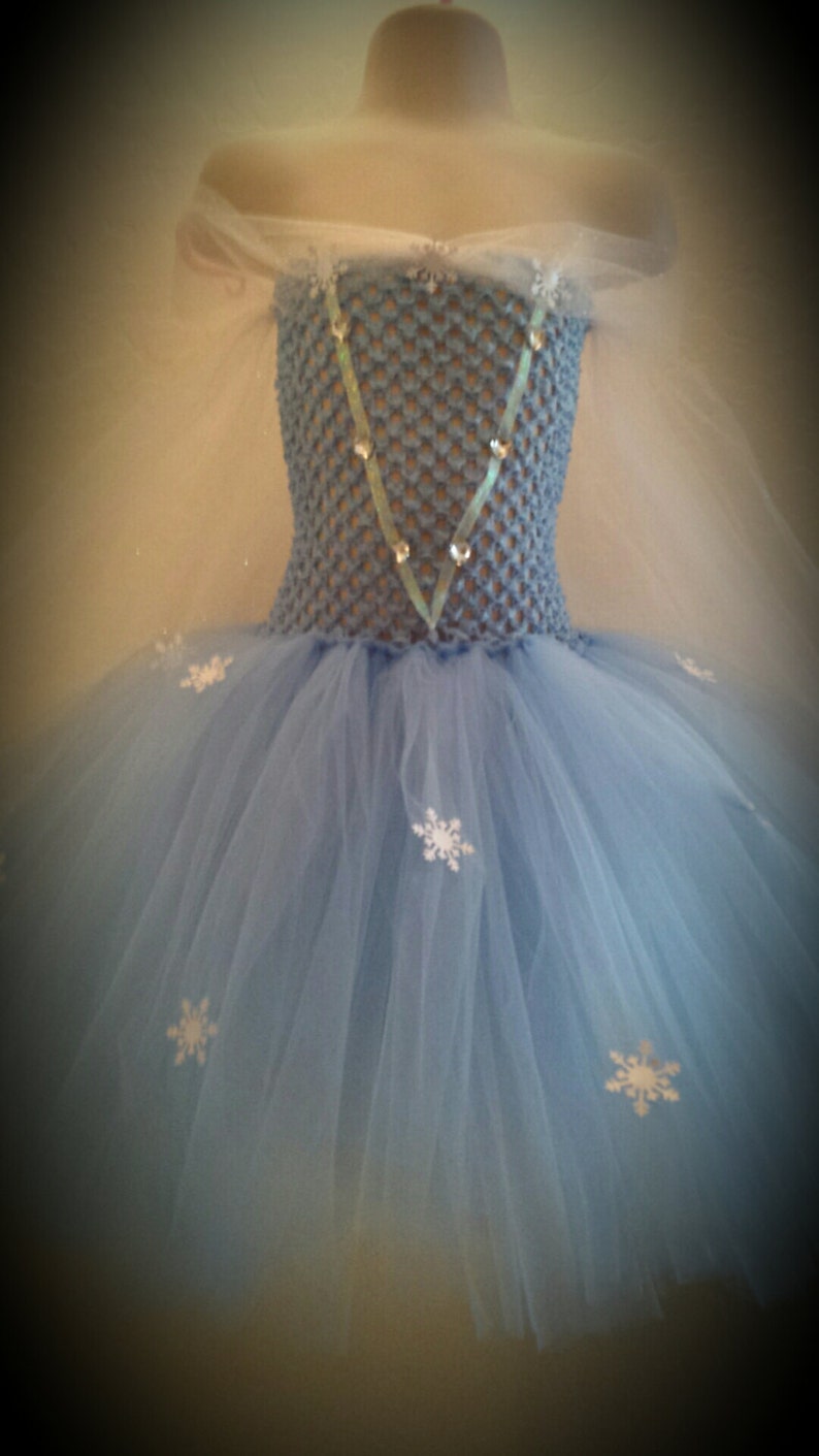 Frozen Elsa Tutu Dress - Etsy