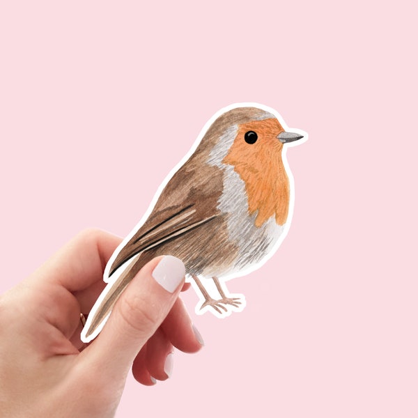 Robin Decal - Etsy