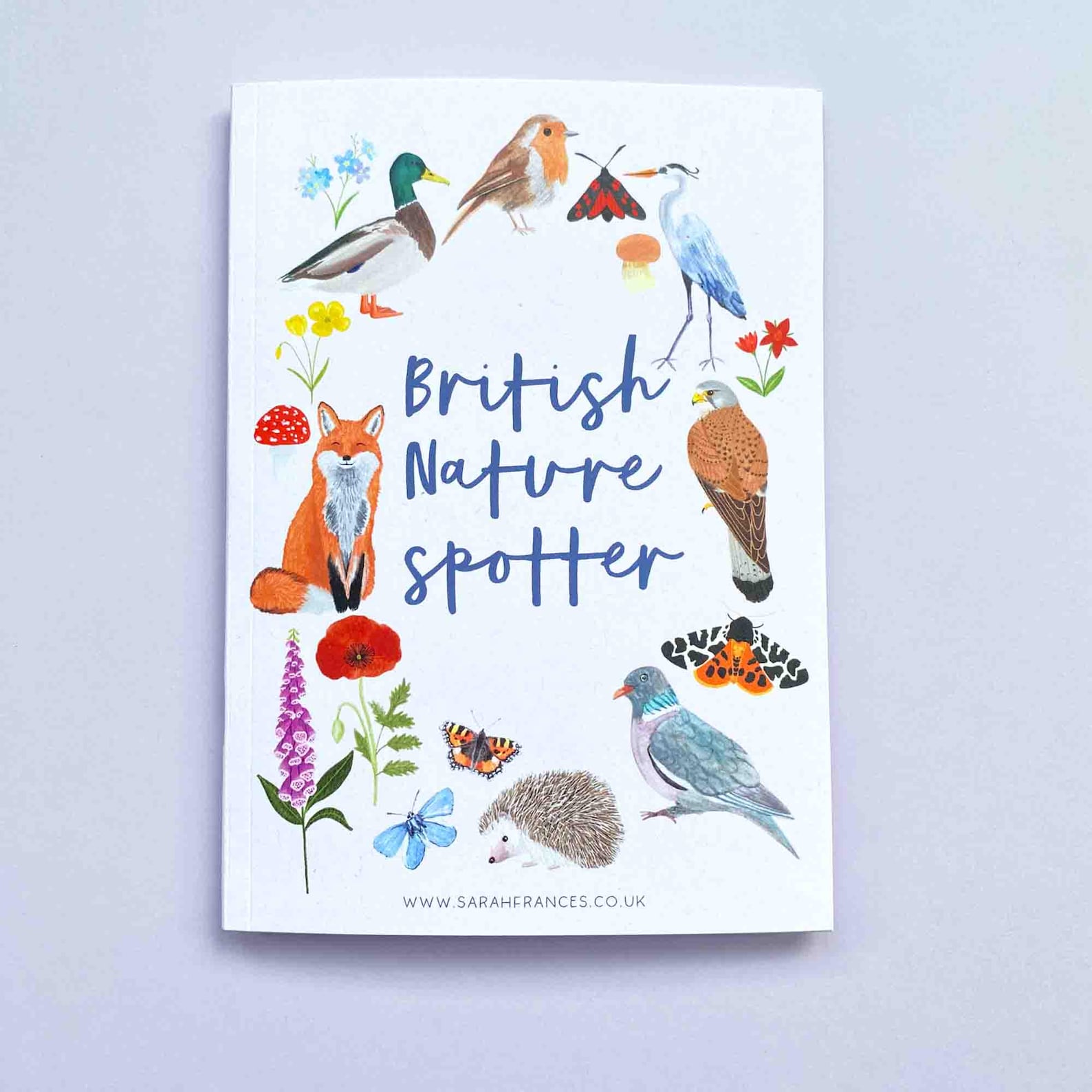 British Nature Spotter Journal - Wildlife Spotter Notebook - Nature ...