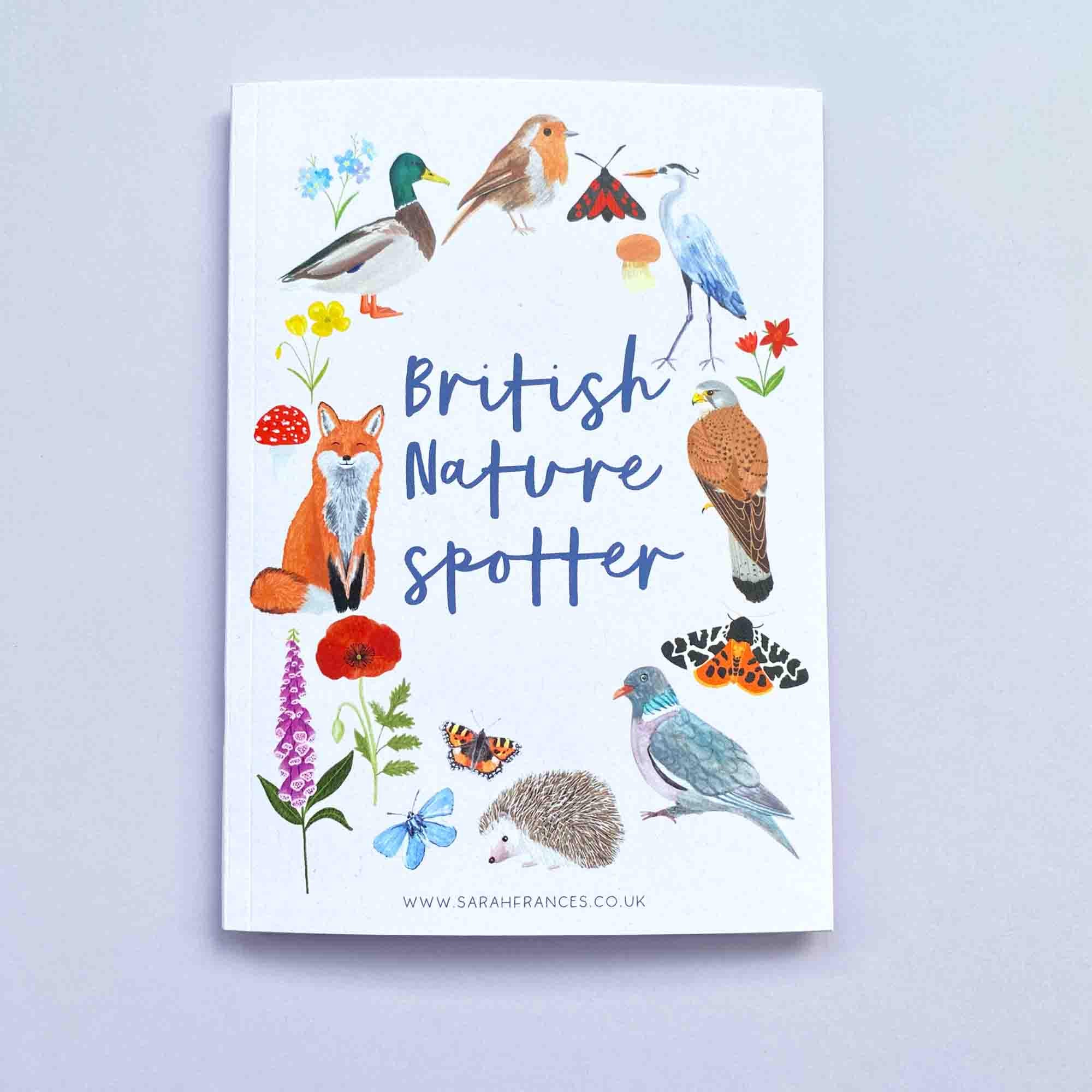 British Nature Spotter Journal - Wildlife Spotter Notebook - Nature ...