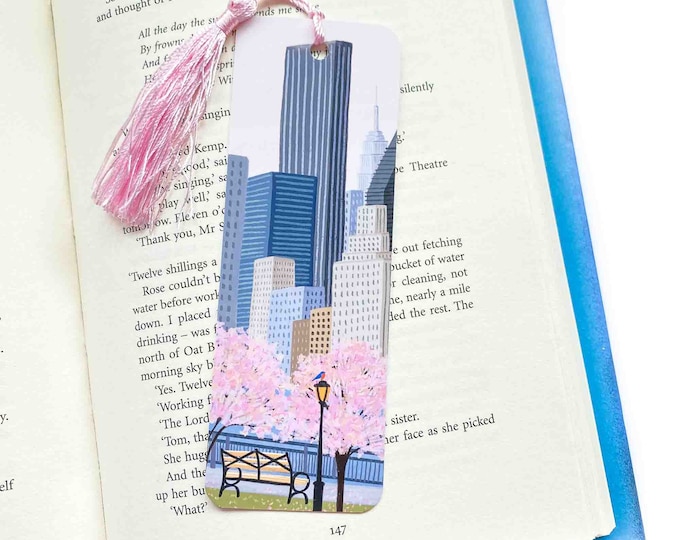 Set of 5 Bookmarks New York City Buildings - Etsy Canada