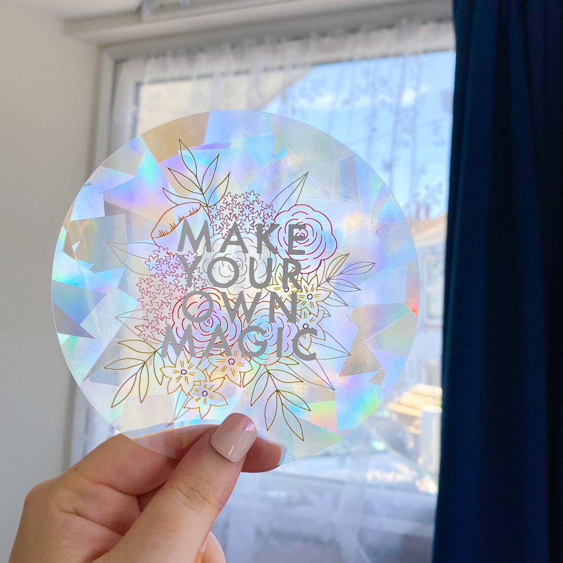 Make Your Own Magic Suncatcher Sticker Rainbow Maker Sticker | Etsy