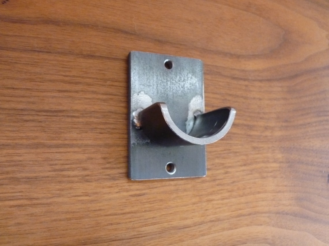 Closet Rod End Bracket Half Round - Etsy