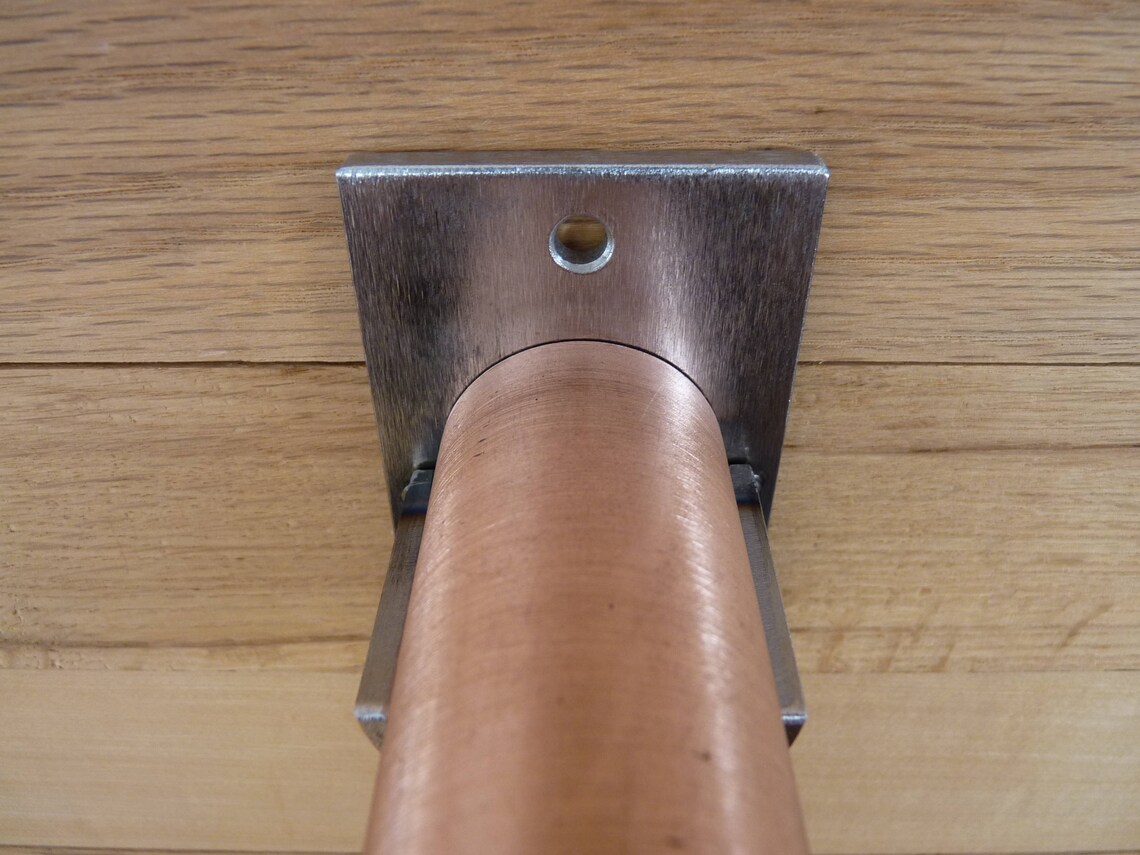 Closet Rod End Bracket Half Round - Etsy